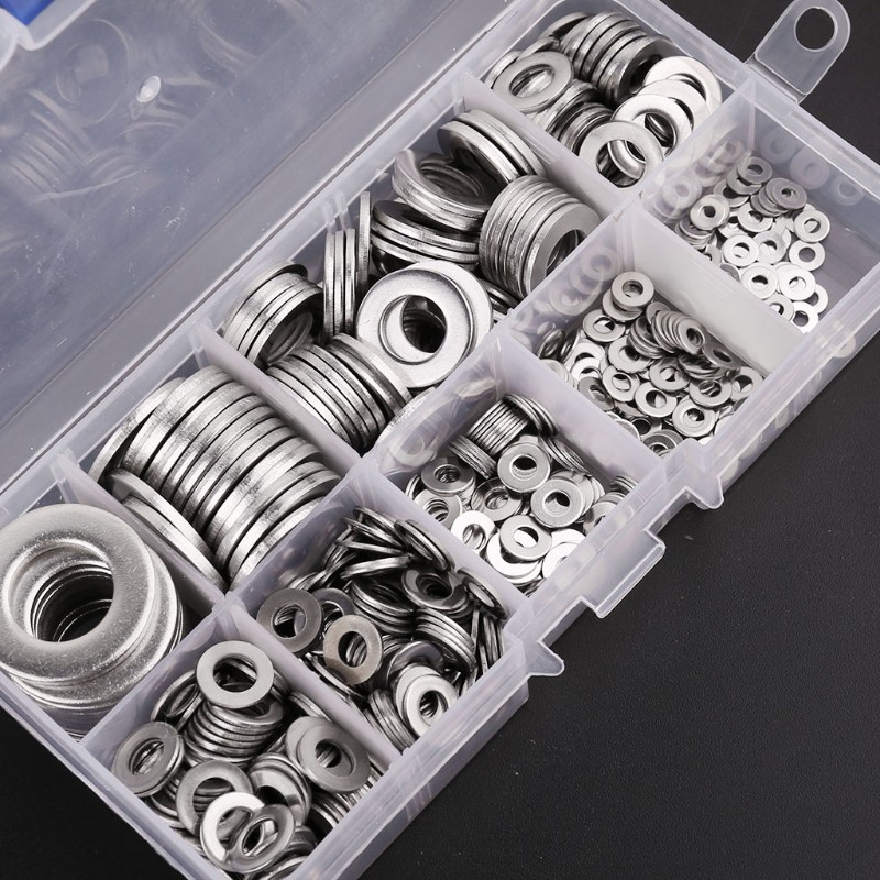 304 Stainless Steel Flat Gasket Sorting Set Ring Fastener | Shopee ...