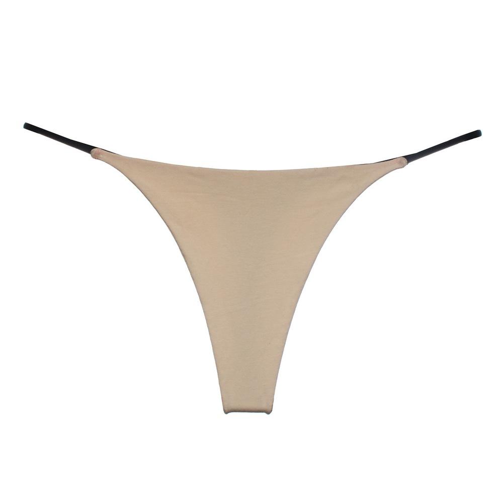 Augustus Sexy Panties Plus Size G Strings Thongs Women Low Rise S Xl Thin Strappy Bikini Cotton