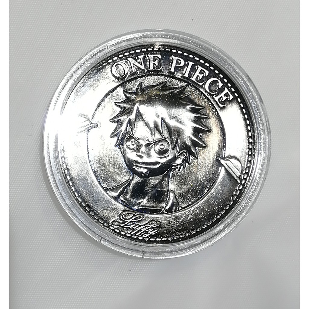 Cartoon theme design One Piece Coin limited Edition Luffy | Shopee ...