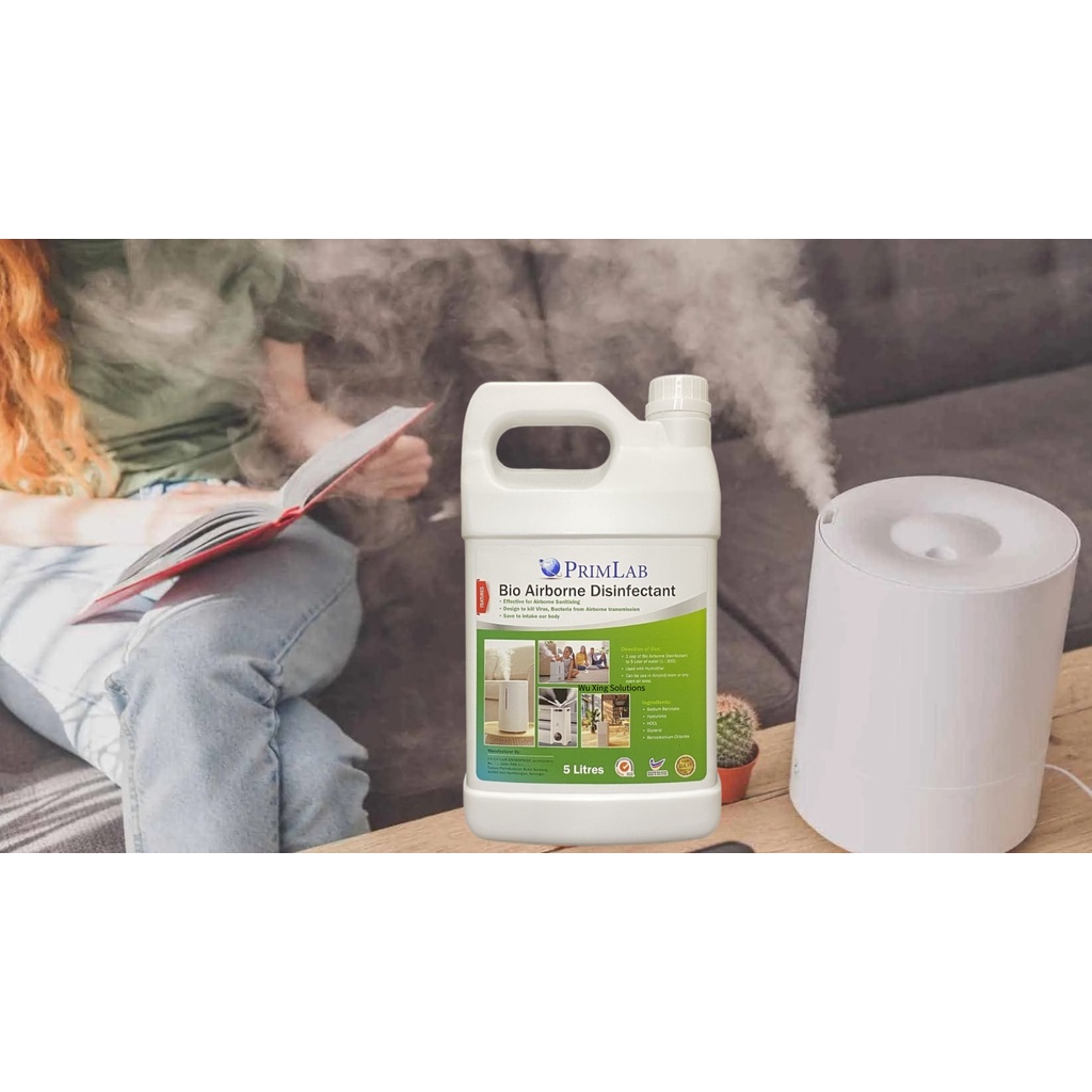 Humidifier Sanitize Disinfectant, Air Born Disinfectant, Air and ...