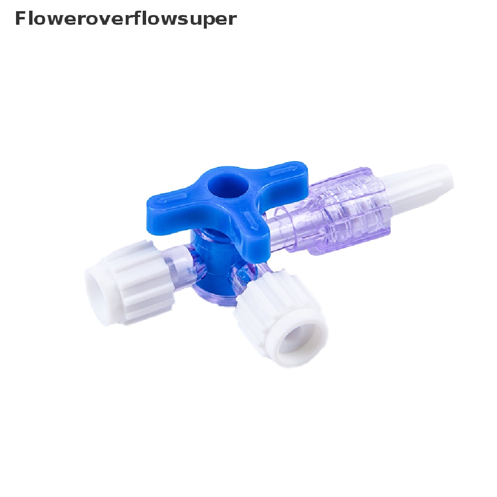 FOFS 50pcs/Box Medical Plastic Three-Way Plug Valve T-Connector ...