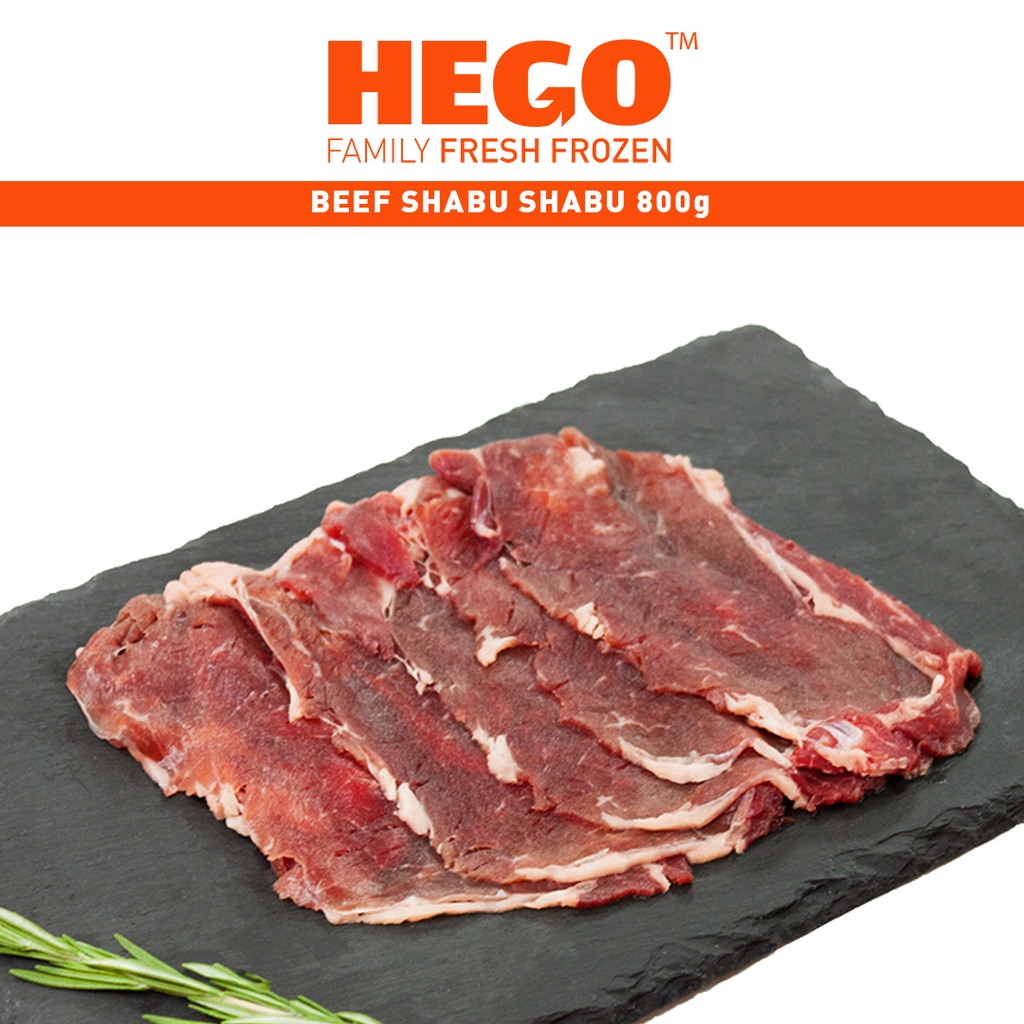 Hego | Beef Shabu Shabu 300g / 800g | Frozen | Shopee Singapore