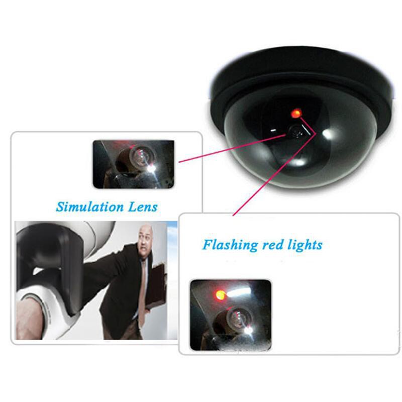 Fake Dummy Security Dome CCTV Camera Led Light Office Shop House Kamera ...
