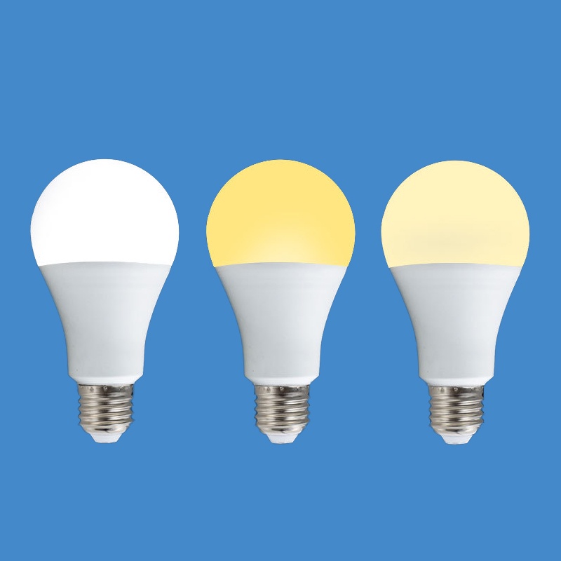 E14 E27 AC 220V Ball Shape High Brightness Warm White Tri-Color LED ...