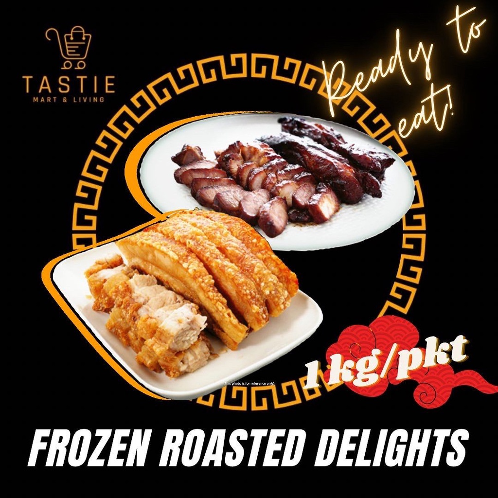 Roasted Delights Crispy Roasted Pork 1 Kg Char Siew 1 Kg Frozen Ready To Eat Shopee Singapore