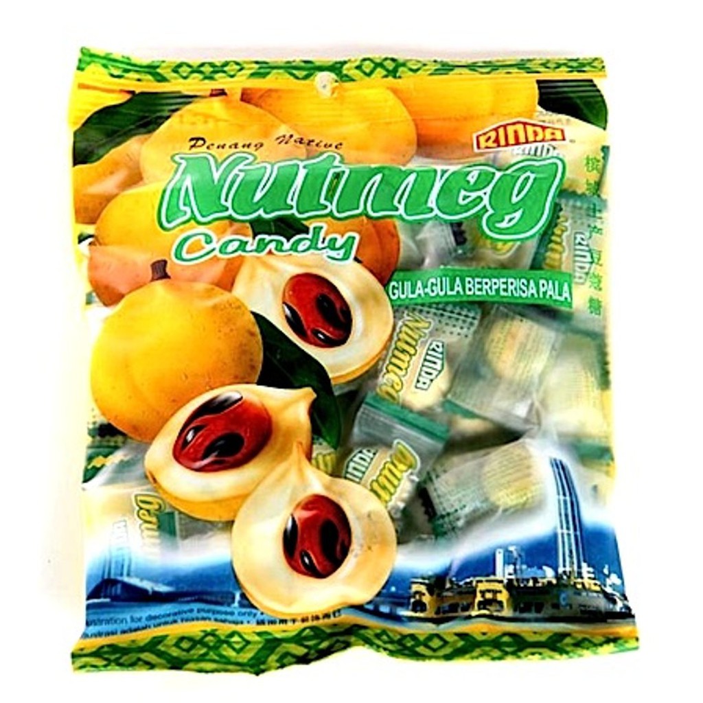 120g Rinda Penang Native Nutmeg Candy HALAL | Shopee Singapore