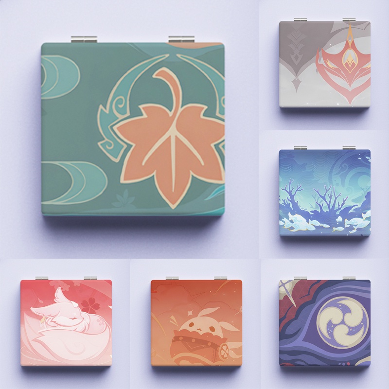 Game Genshin Impact Mirrors Xiao Keqing Kaedehara Kazuha Pu Double ...