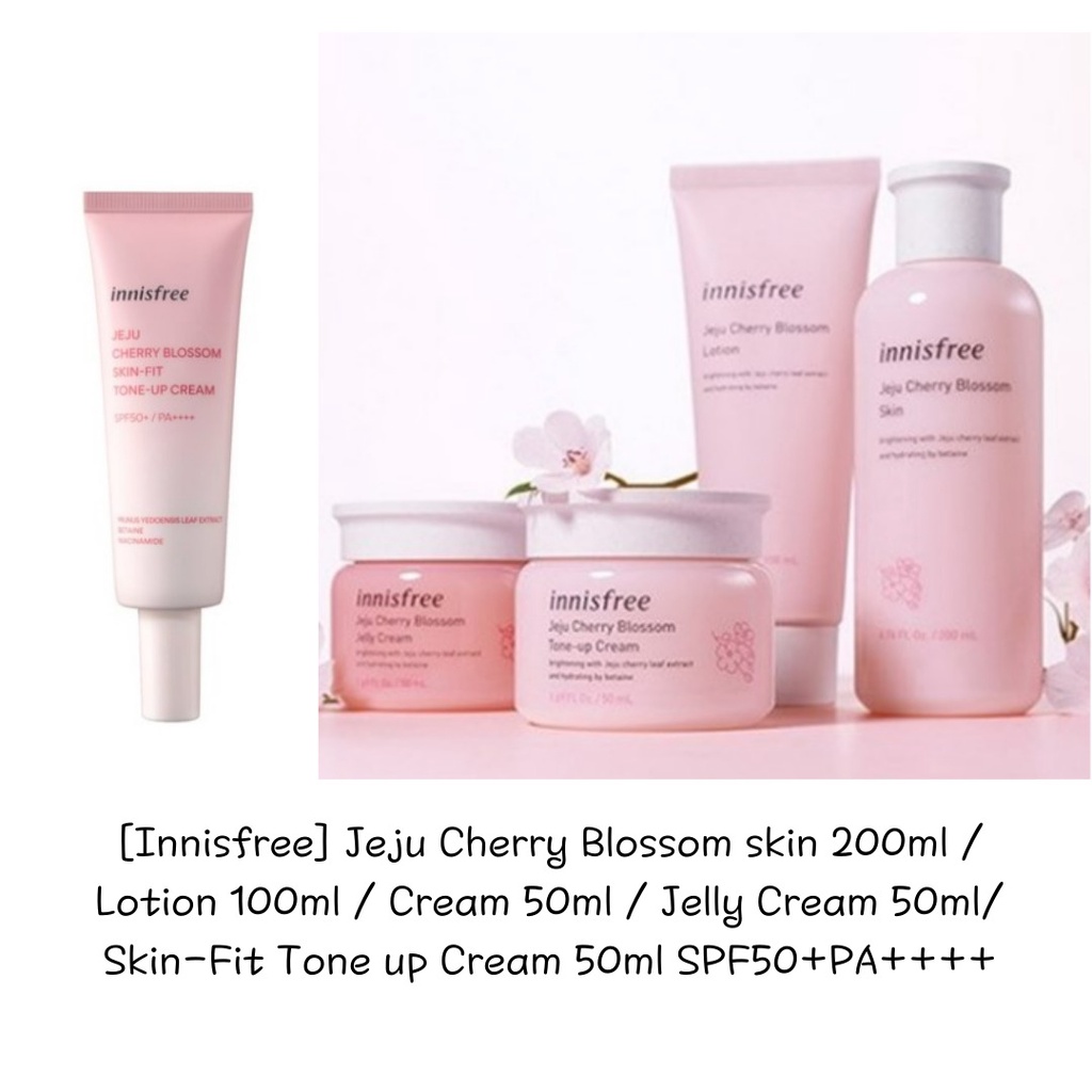 [ Innisfree ] Jeju Cherry blossom skin / lotion | Shopee Singapore