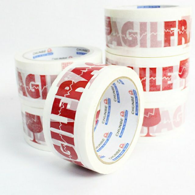 Salotape sticker amaran mudah pecah / Warning Fragile Tape (48mm x 50m ...