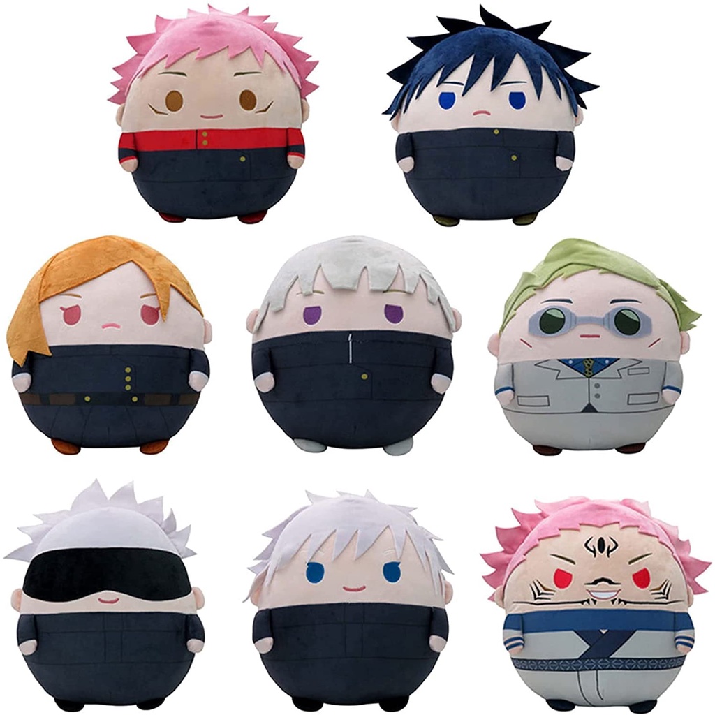 Jujutau Kaisen Gojo Satoru Anime Plush Doll Japanese Yuji Itadori ...