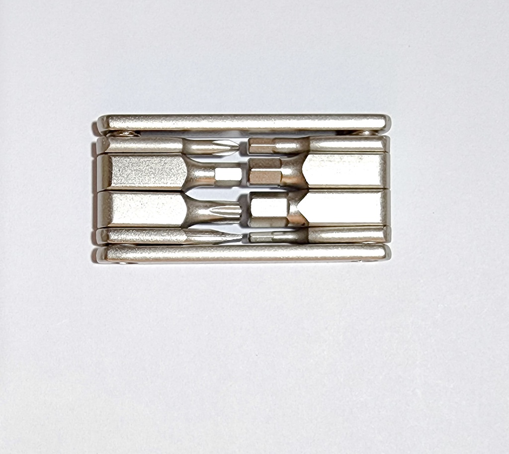 TOF lightweight folding tools 2mm 3mm 4mm 5mm 6mm 8mm T25 PH1 10 in 1 ...