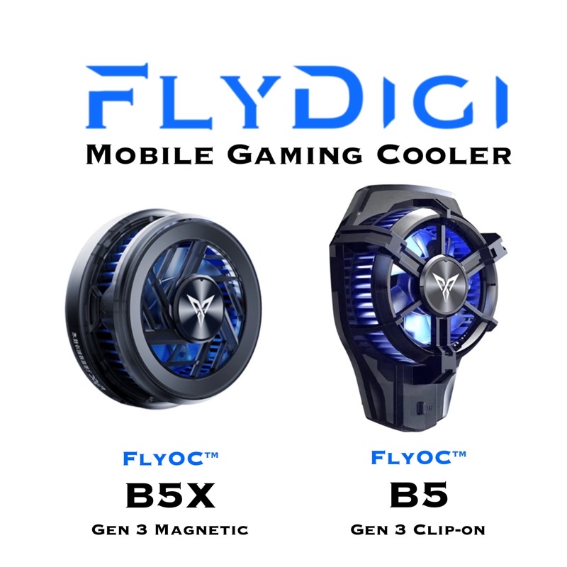FlyDigi Extreme Gaming Mobile Phone Cooler | Shopee Singapore