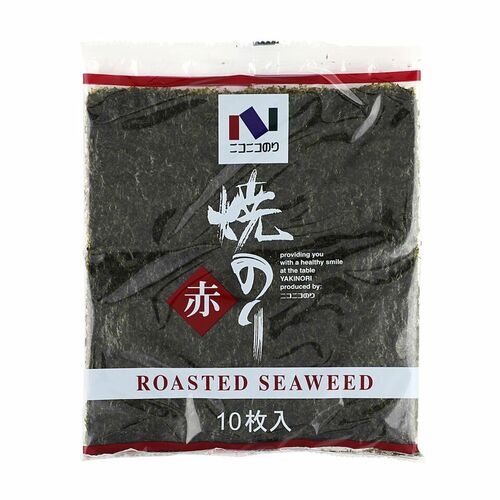 Nico Nico Foods Dried Seaweed (Aka) (Nori) 10P, 27G [Japanese] | Shopee ...