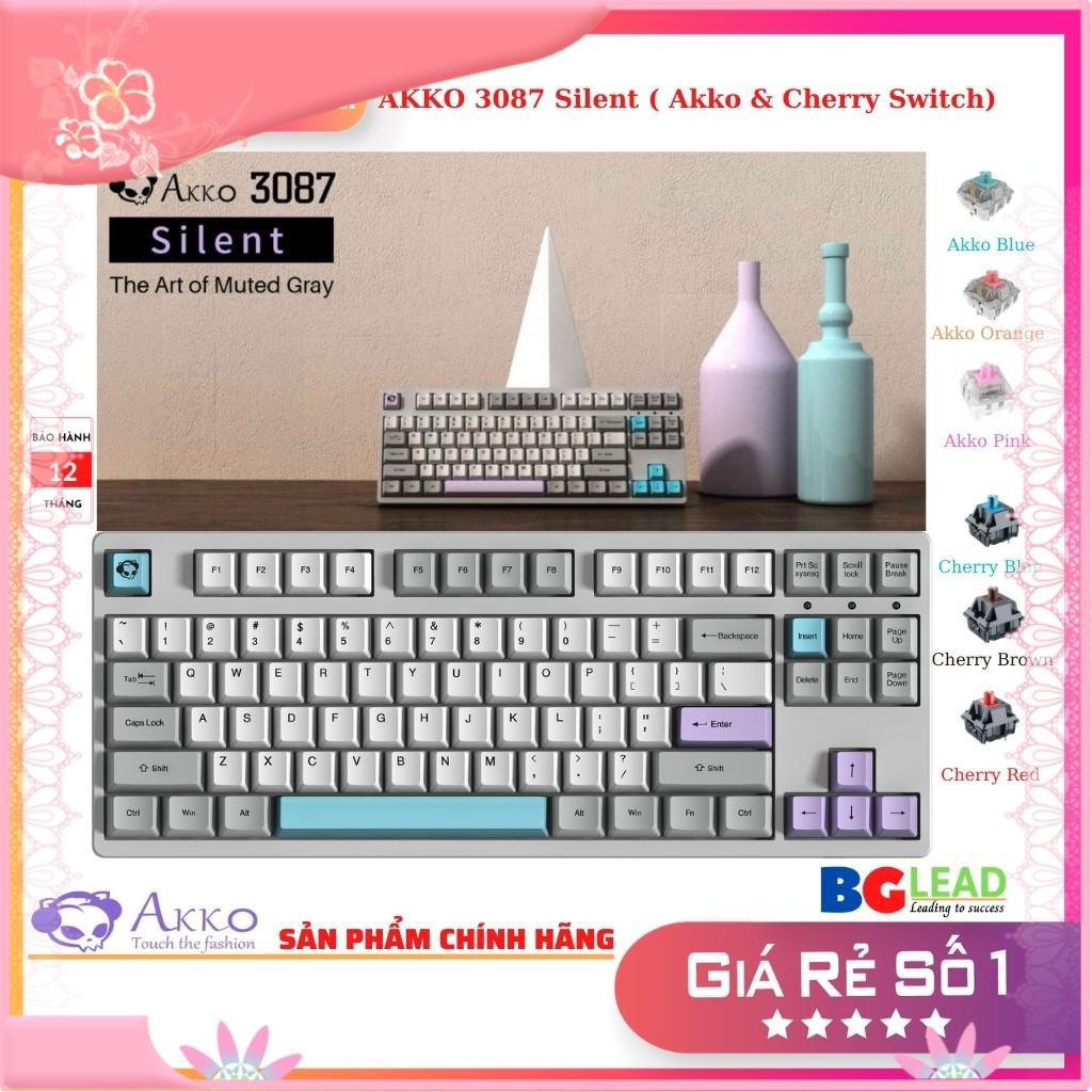Akko 3087 Silent Mechanical Keyboard (Akko & Cherry switch) | Shopee ...