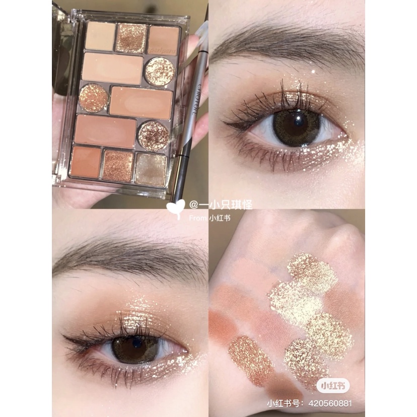 [peripera peripera] Eyeshadow Palette 12 Colors Milk Tea Earth Color ...