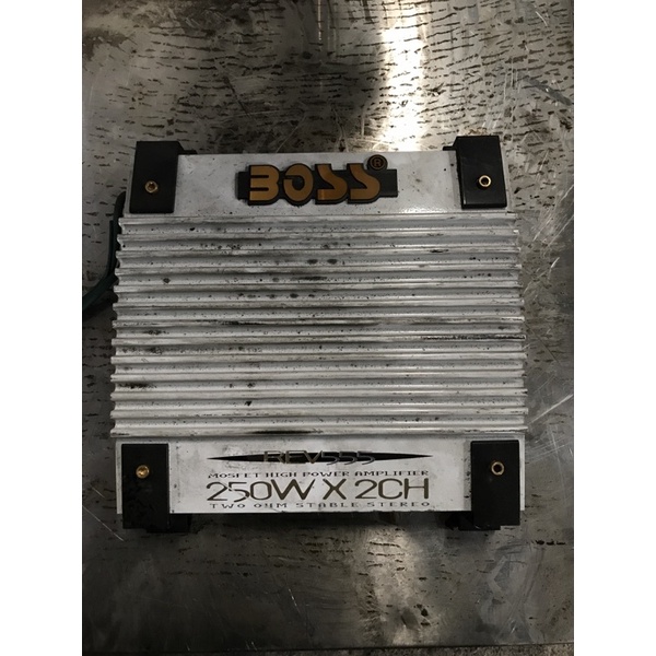 BOSS POWER AMPLIFIER 250 WATTS x 2 CHANNEL ( USED ) | Shopee Singapore