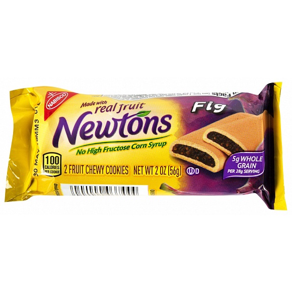 Nabisco Newtons Fig Made with Real Fruit Chewy Cookie 56g BEST BY April ...