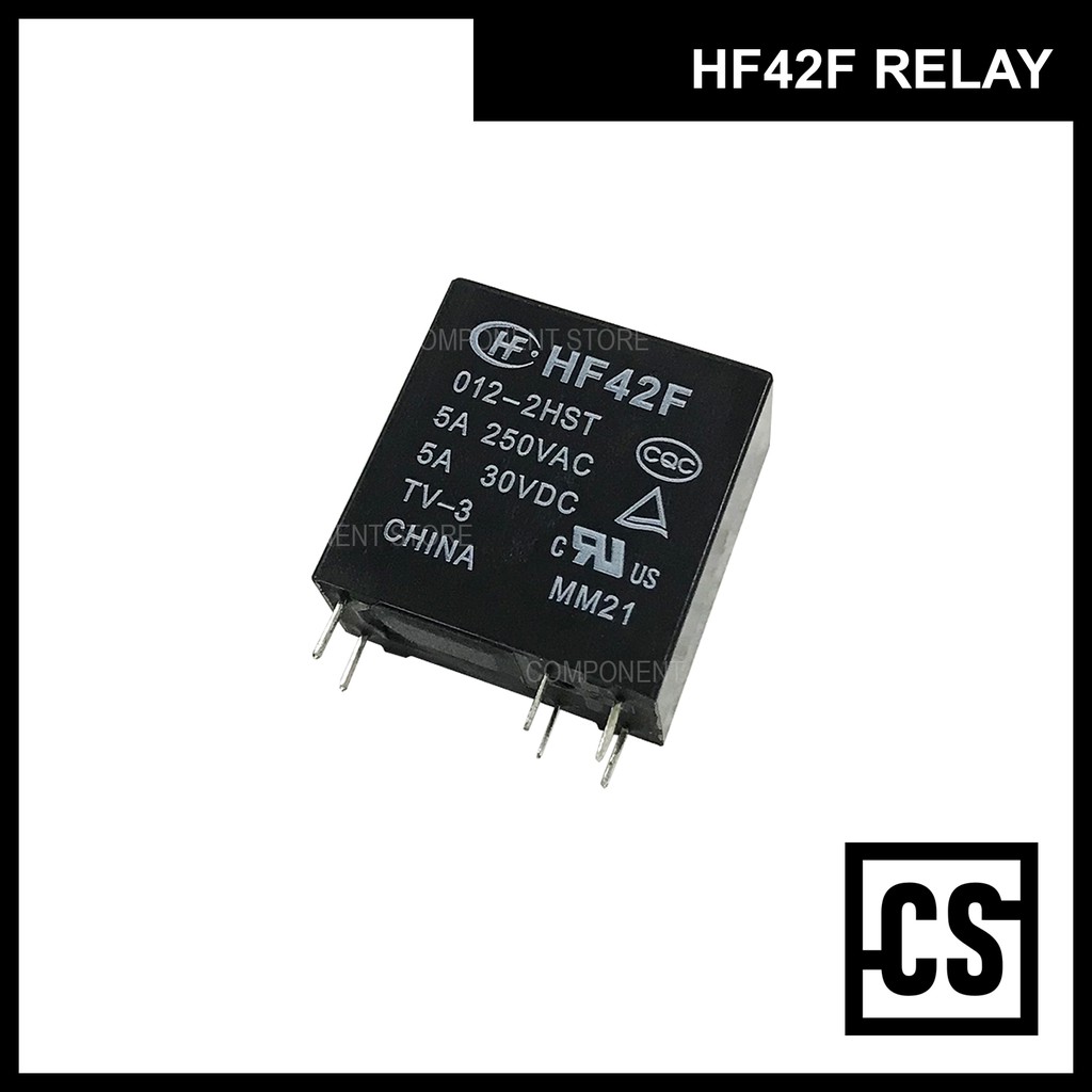 1 PC HF42F 12V 5A Relay Hongfa Relay Huike Relay Songle Relay Switching ...