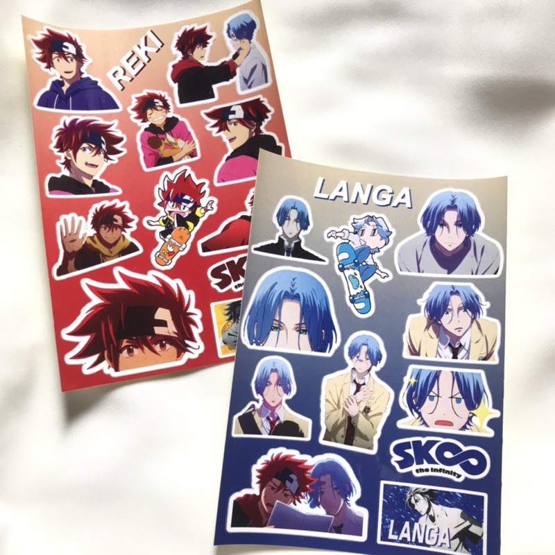 Sk8 THE INFINITY REKI Large STICKER SET | Shopee Singapore