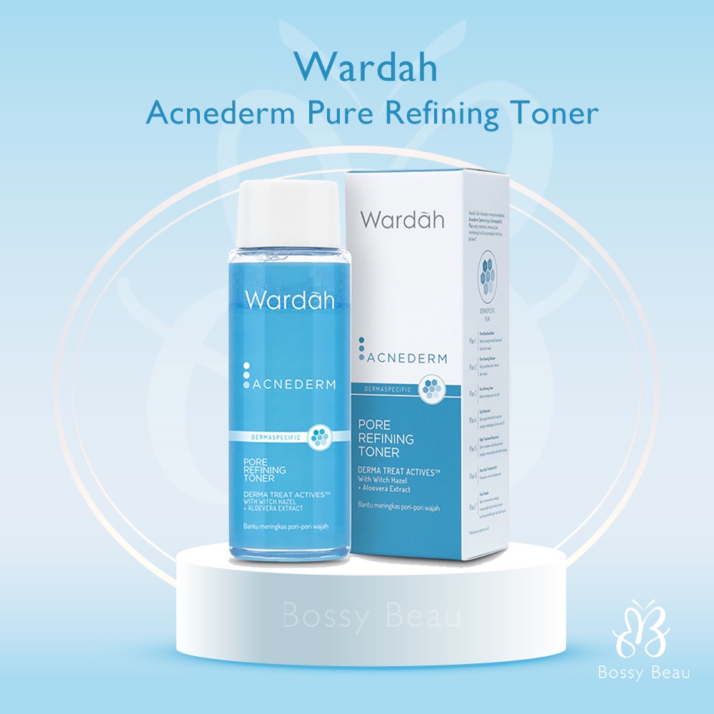 Wardah Acnederm Pure Refining Toner 100ml (Expire Date: 2024) | Shopee ...