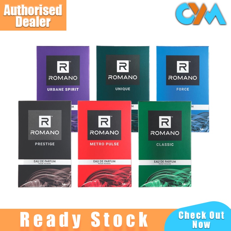 ROMANO EDP 100ML (PRESTIGE) (CLASSIC) (URBANE SPIRIT) (METRO PULSE ...