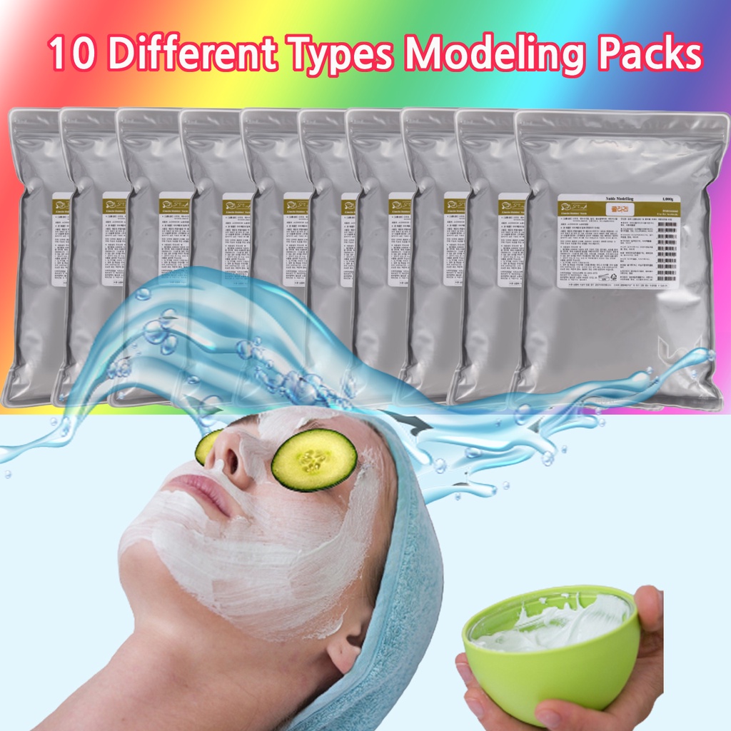 NEW 10 Types Noble Modeling Mask Aesthetic & Spa Use 1kg | Shopee Singapore