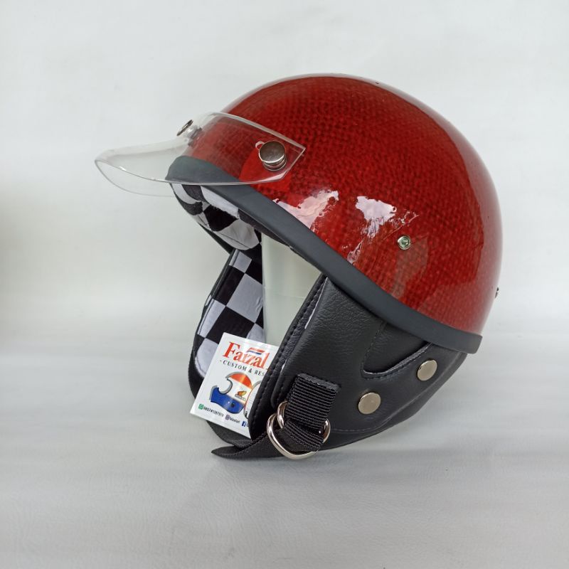 Raw Shorty Chip Helmet Custom Helmet | Shopee Singapore
