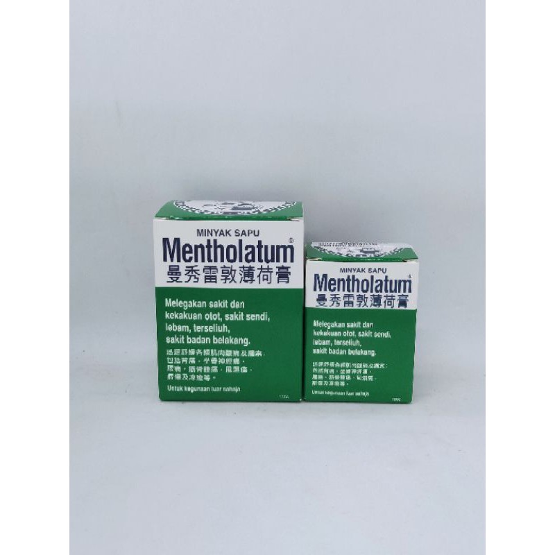 MENTHOLATUM OINTMENT for temporary relief of muscular pain 28g & 85g ...