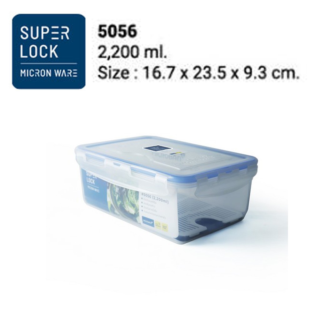 Superlock Model 5056 Food Storage Box Classic Vacuum Lock Cap Size 2 ...