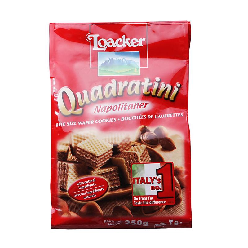 Loacker Quadratini Napolitaner 250g (Halal) | Shopee Singapore