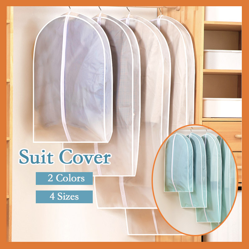 Thickened Coat Suit Cover Transparent Clothes Dust Cover Garment ...