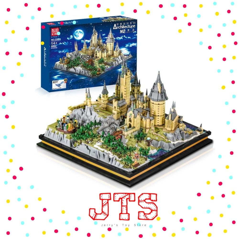 JTS MOULD KING Magic Castle 22004 Potter Theme Park Movie Building ...