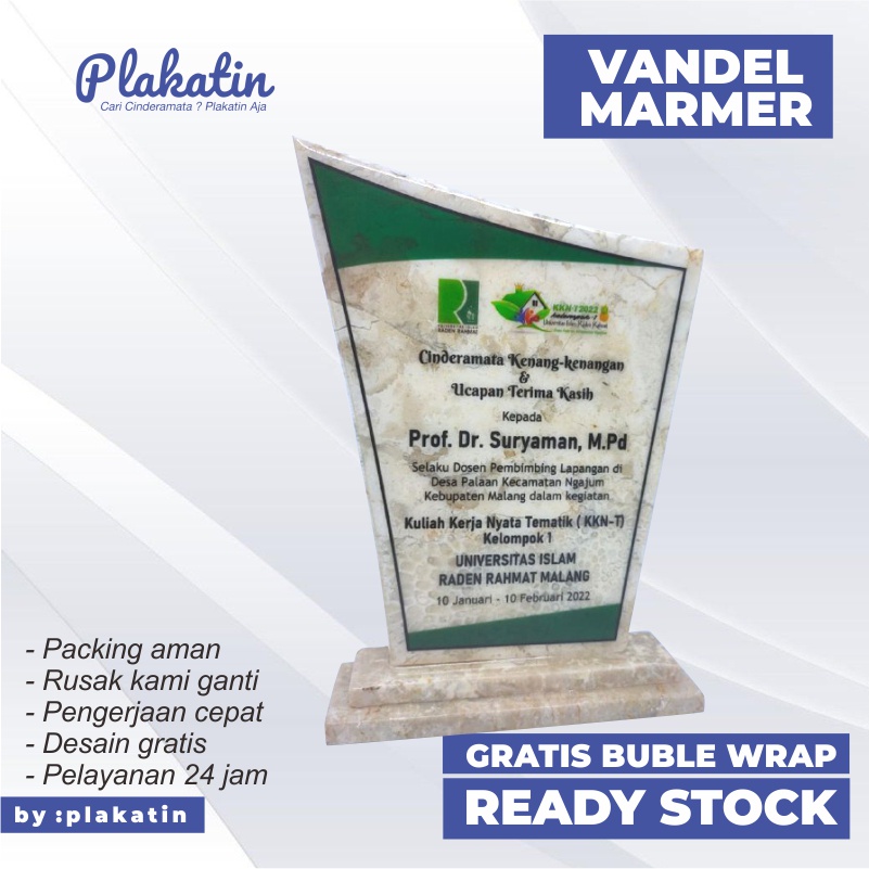 Vandel Marble Souvenirs Trapezoid Shape) | Shopee Singapore