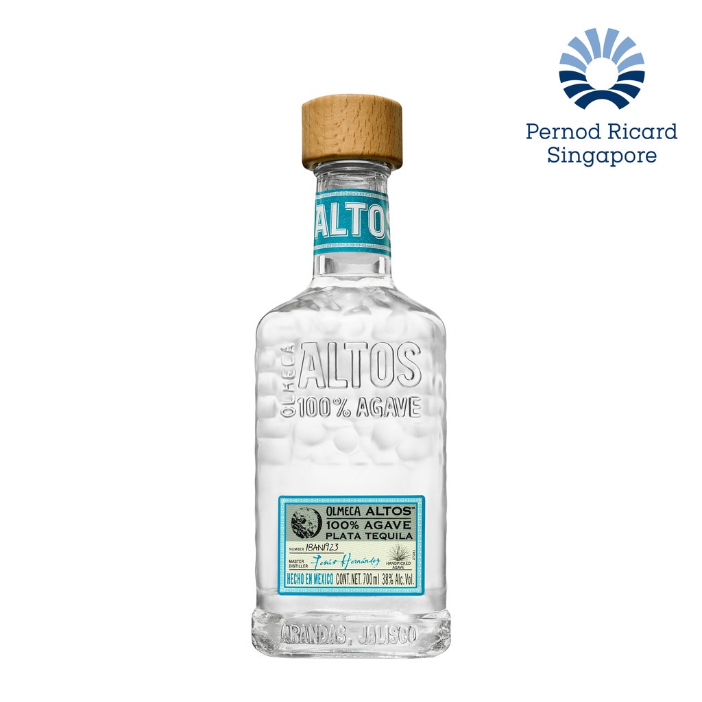 [Official Store]Olmeca Altos Blanco Tequila Mexico 700ml | Shopee Singapore