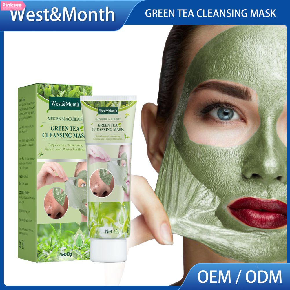 Green Tea Peel Off Mask Clean And Remove Blackheads Mildly Soothes Acne ...