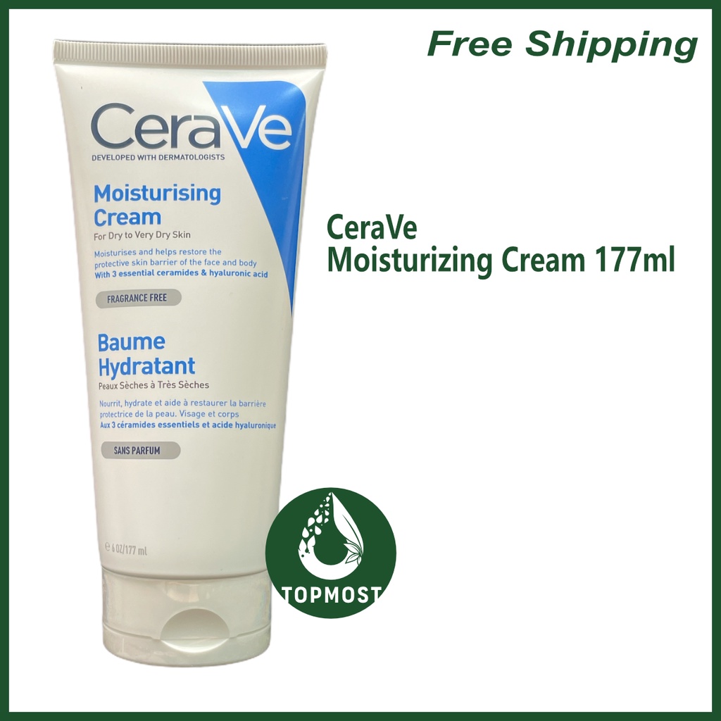Cerave Moisturizing Cream 177ml Shopee Singapore