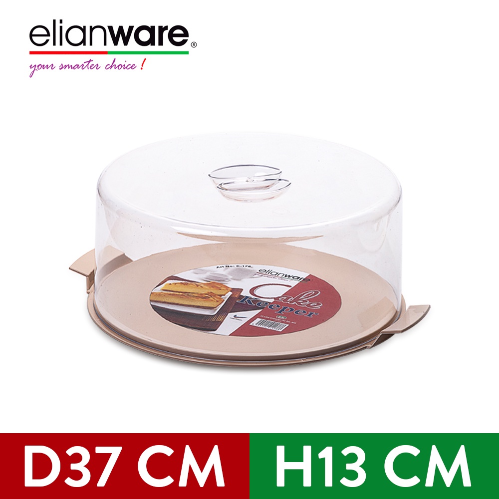 Elianware Multipurpose Birthday Cake Keeper Storage Case with Cover ...