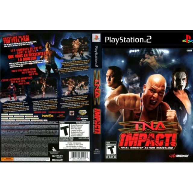 PS2 GAME COLLECTION (TNA Impact!) | Shopee Singapore