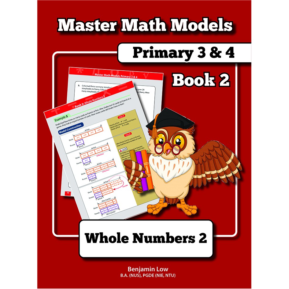 Master Math Models Primary 3 & 4 Book 2 – Whole Numbers 2 Singapore ...