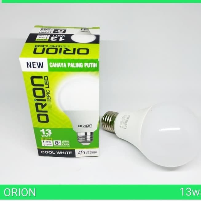 Orion cool white led Bulb Lamp new generation 13w | Shopee Singapore