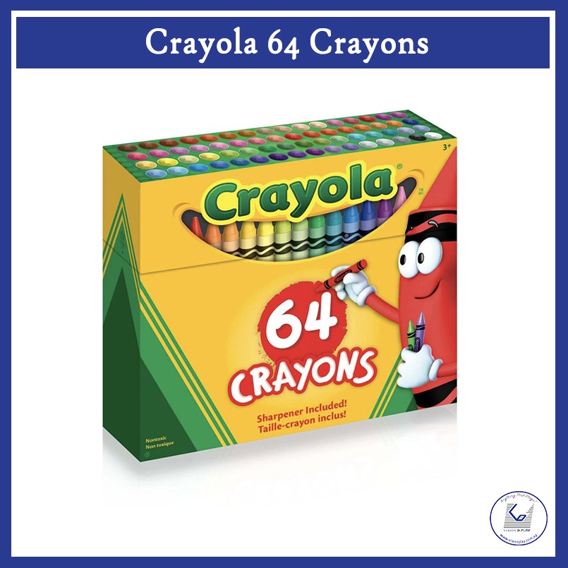 Crayola Crayons, 64 Count | Shopee Singapore