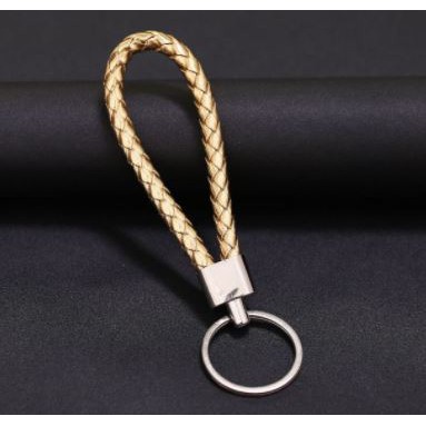 [SG READY STOCK] Braided Rope Keychain Metal Key Ring Key Holder Key ...