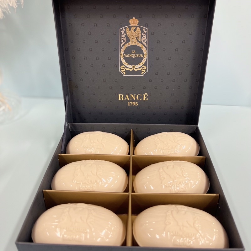 RANCE 1795 | LE VAINQUEUR Fine Perfume Soap 6pcs Gift Set 100g | Shopee ...