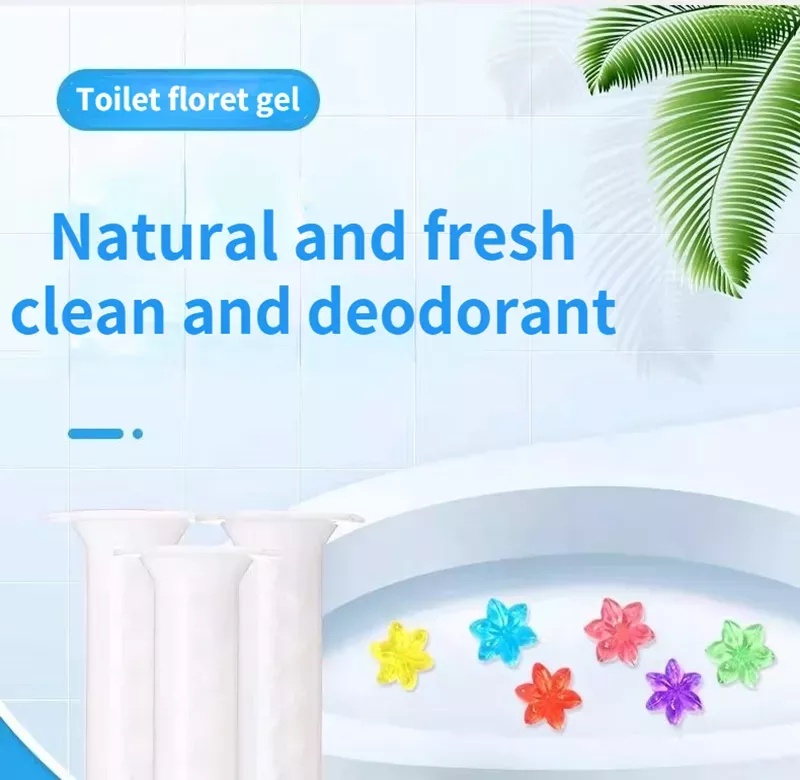 2022 Magic Toilet Flower Aromatic Cleaning Aromatic Flush Water Refresh ...