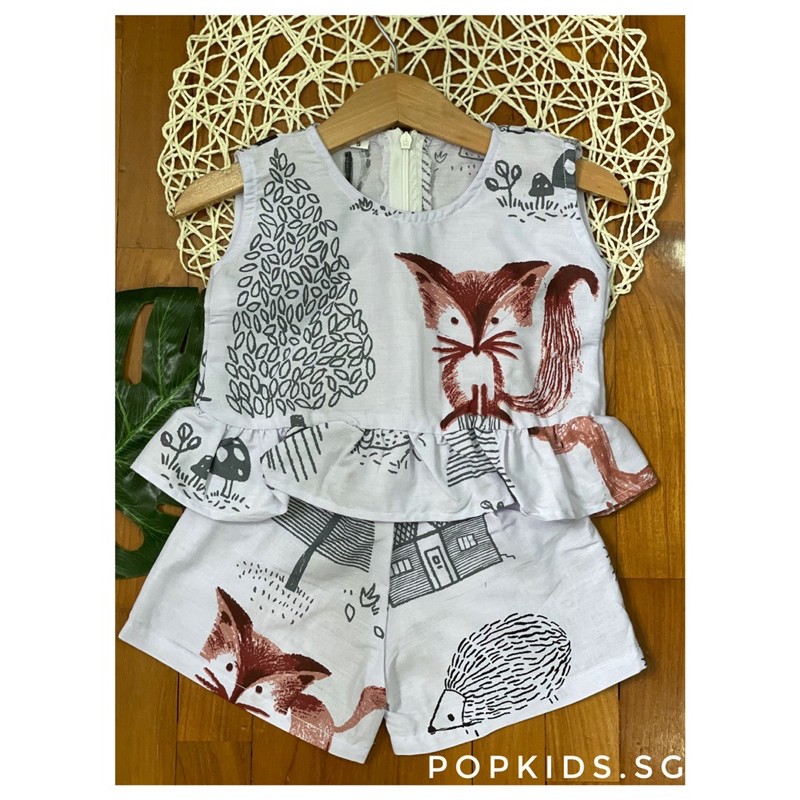 CNY SALE - 🦊 White Fox Girl Set 🌲 | Shopee Singapore