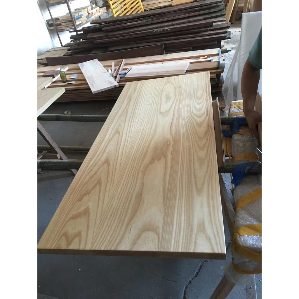[CUSTOMIZE] Affordable Ash FSC Certified Solid Wood Slab Custom Wood ...