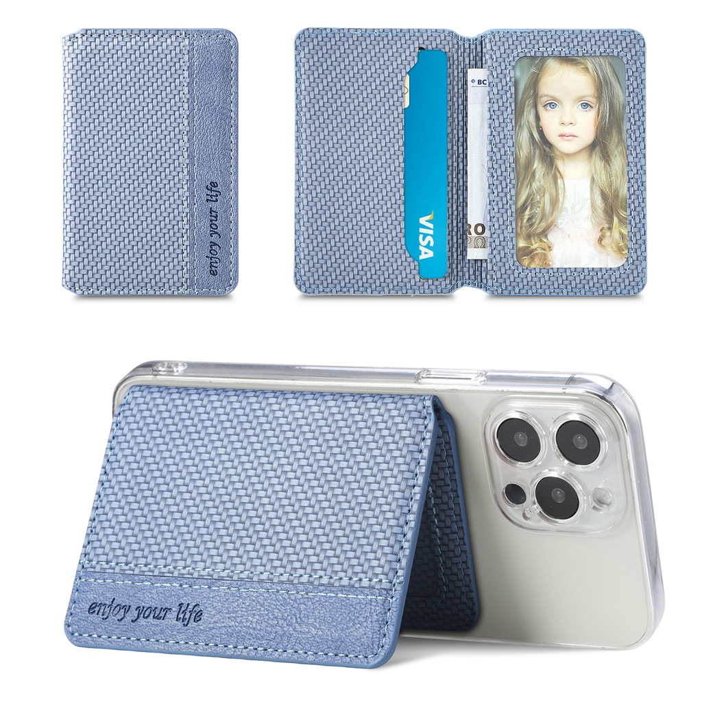 Carbon Fiber Invisible Phone Holder Ultra-thin Magnetic Car Holder ...