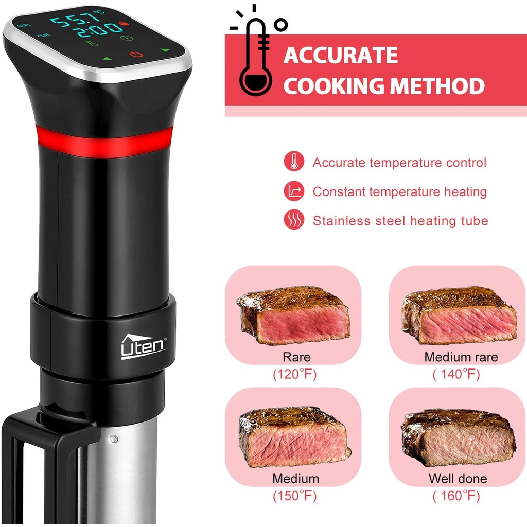 (SG STOCK) Brand New Sous Vide Immersion Cooker for Tender Beef Chicken ...