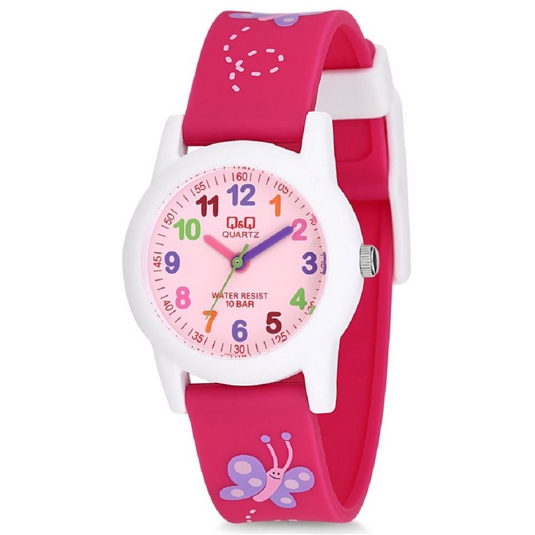 Q&q ORIGINAL QQ Tbw VR99 VR99J VR99J 001Y - 010Y Children's Watches Waterproof RUBBER Strap ...