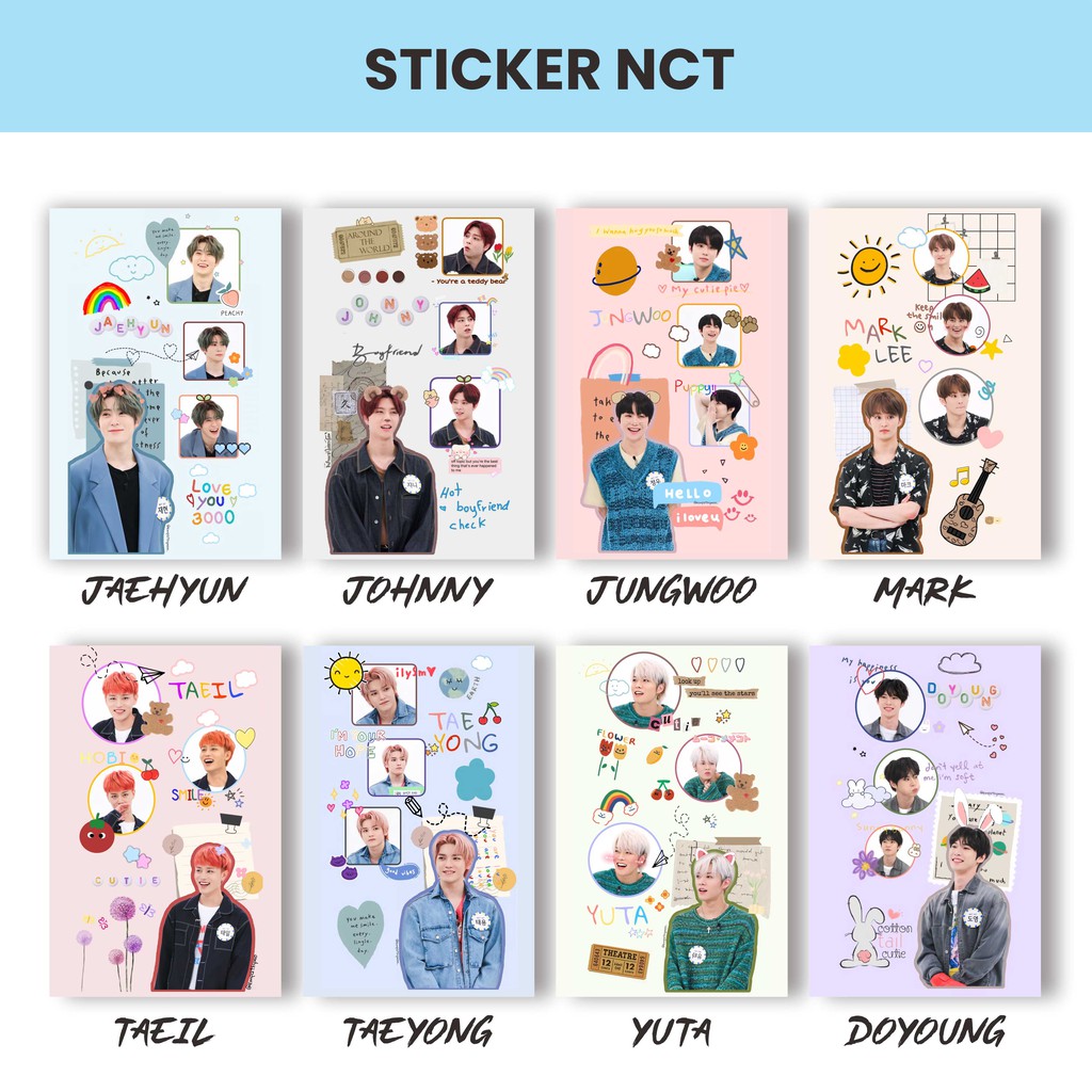 Kpop NCT NCT 127 NCT DREAM NCT U Sticker | Shopee Singapore